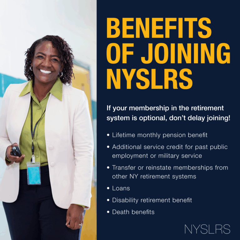 Join NYSLRS - New York Retirement News
